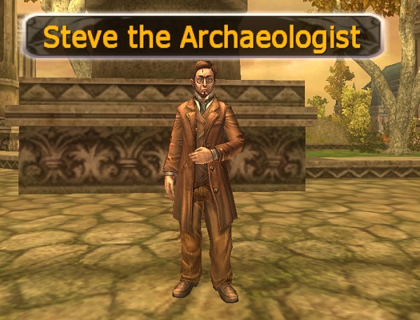 Steve the Archaeologist Exchange Shop