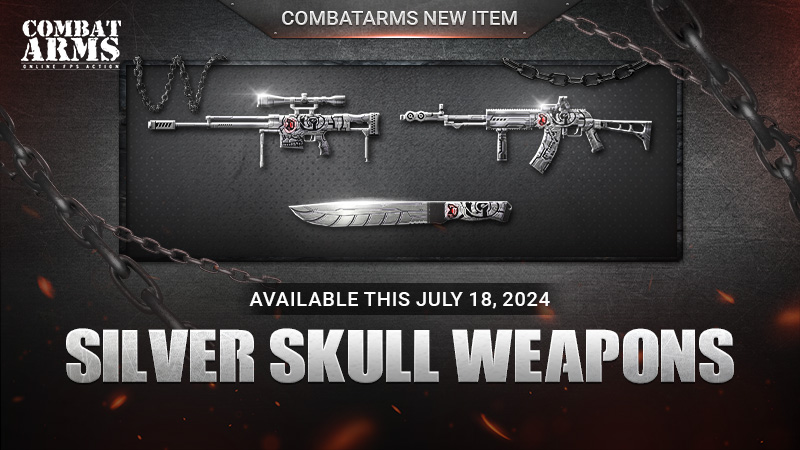 Silver Skull Weapons
