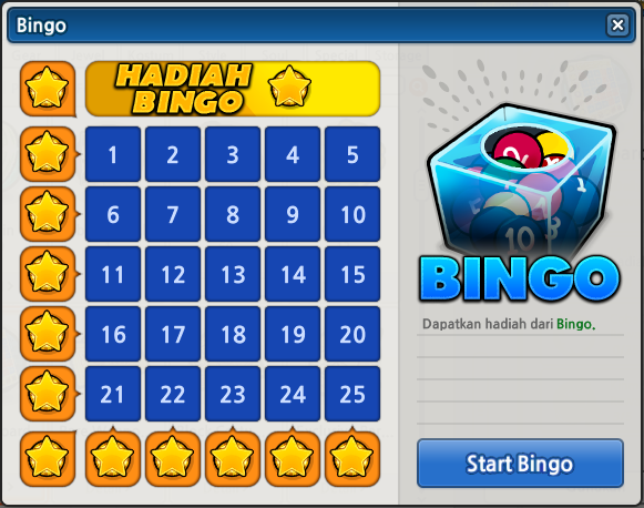 Cara Memainkan Event Bingo