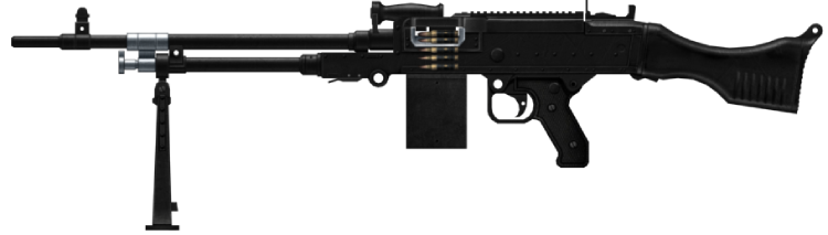 Standard issue medium machine gun. One of the finest Turkish machine ...