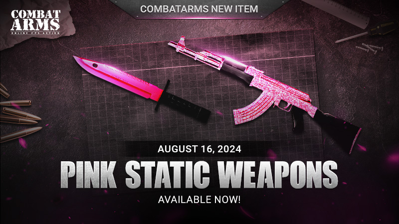 Pink Static Weapons